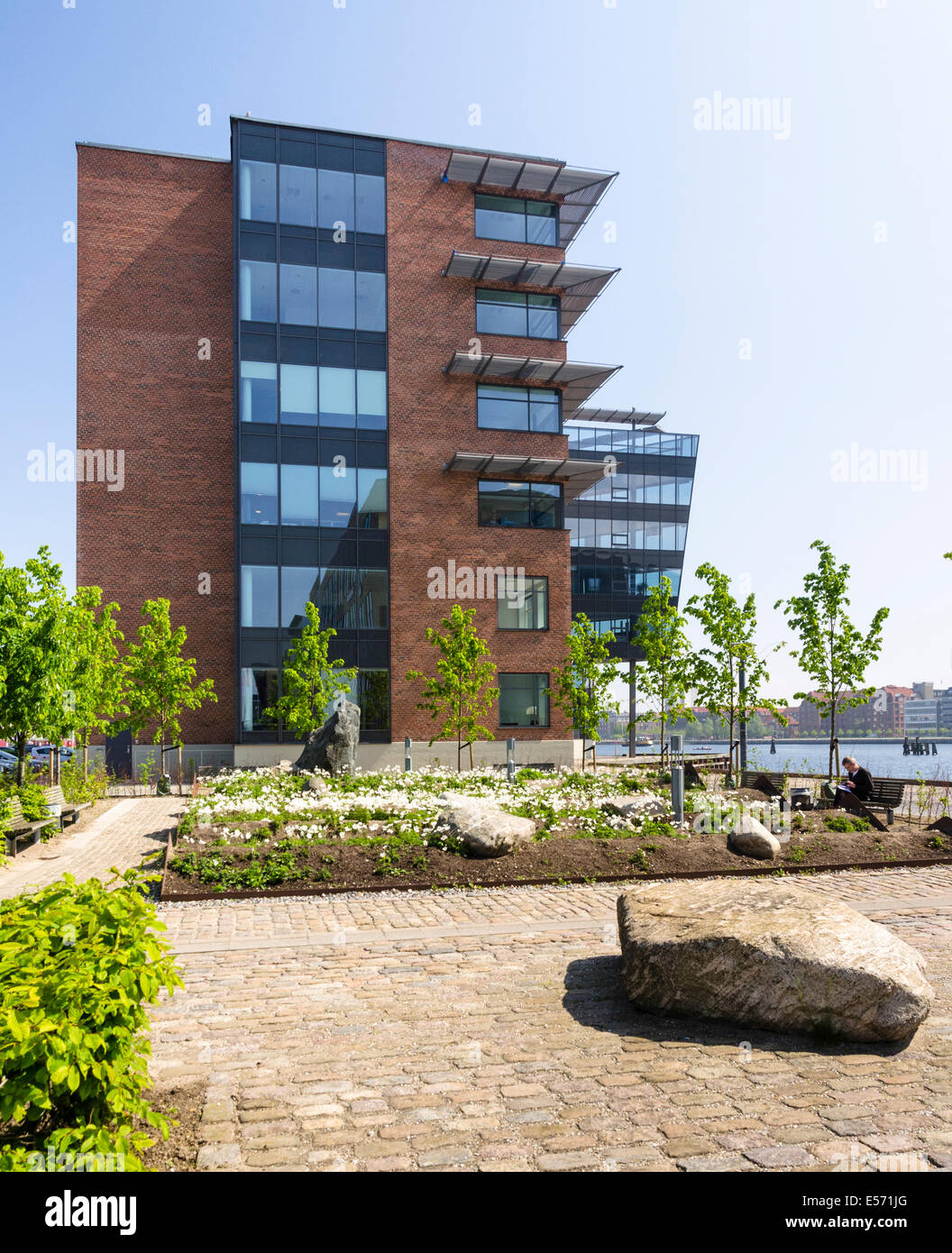 Modern office buildings, Copenhagen, Denmark Stock Photo - Alamy