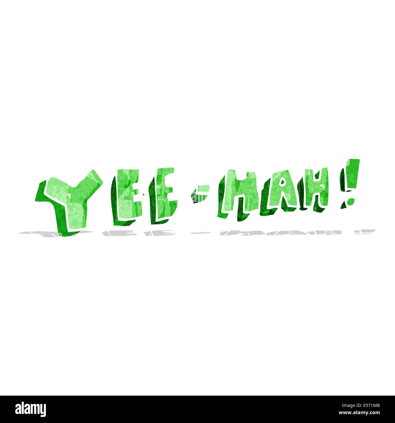 cartoon yeehah symbol Stock Vector Image & Art - Alamy