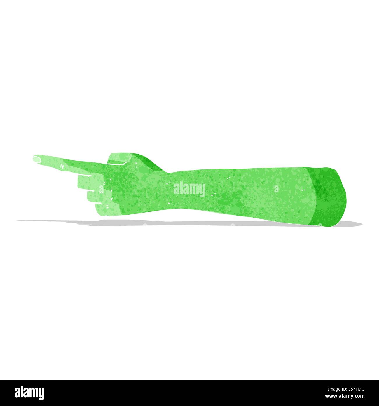 pointing zombie hand cartoon Stock Vector Image & Art - Alamy