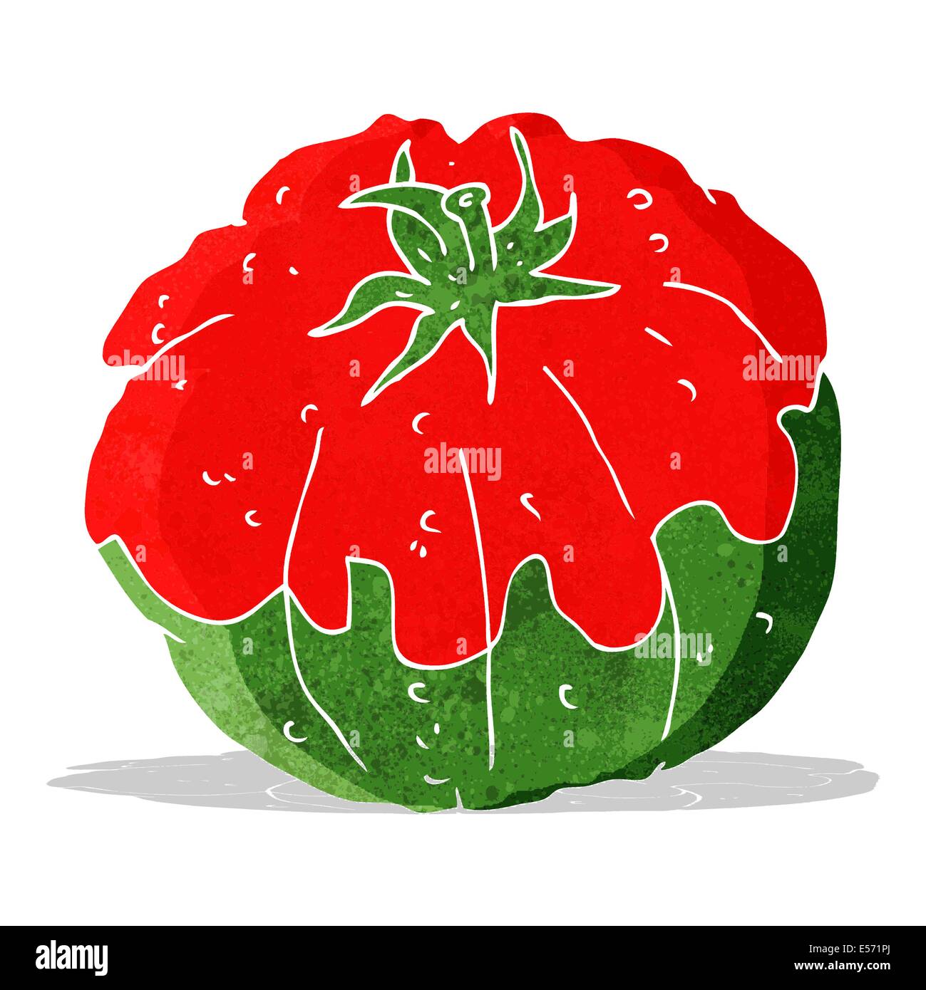 Crazy tomato cartoon Cut Out Stock Images & Pictures - Alamy