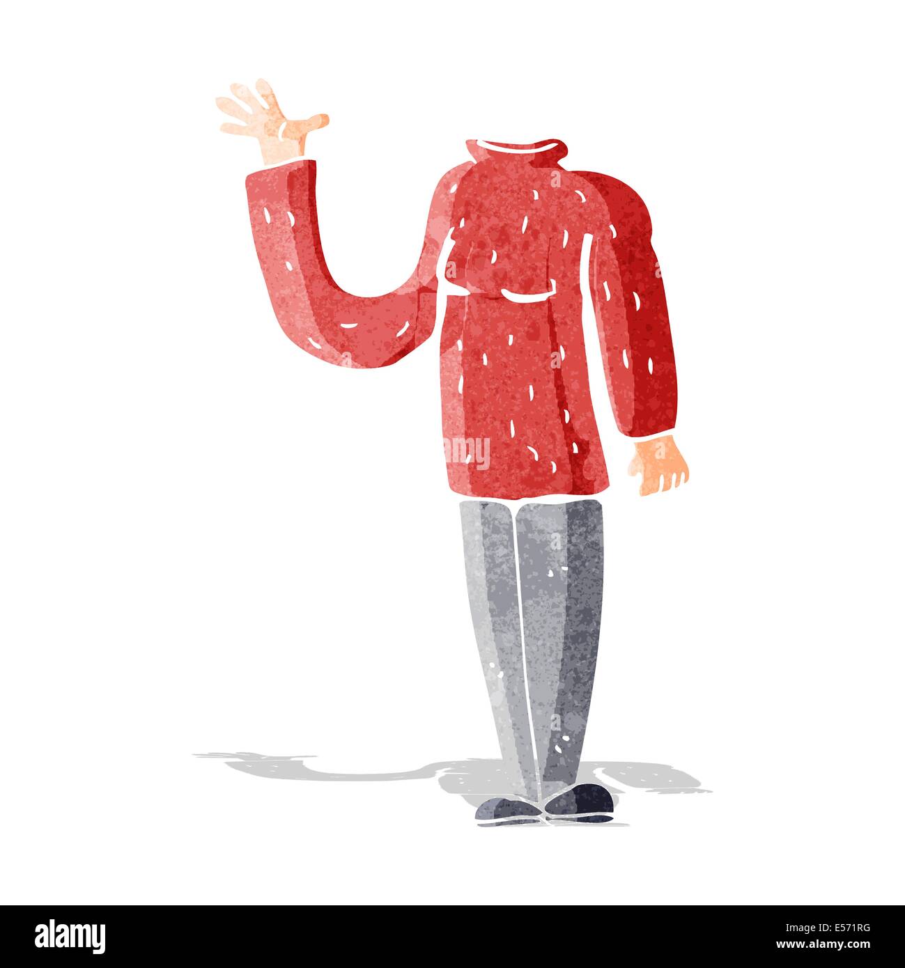 cartoon headless body (mix and match cartoons or add own photo Stock ...