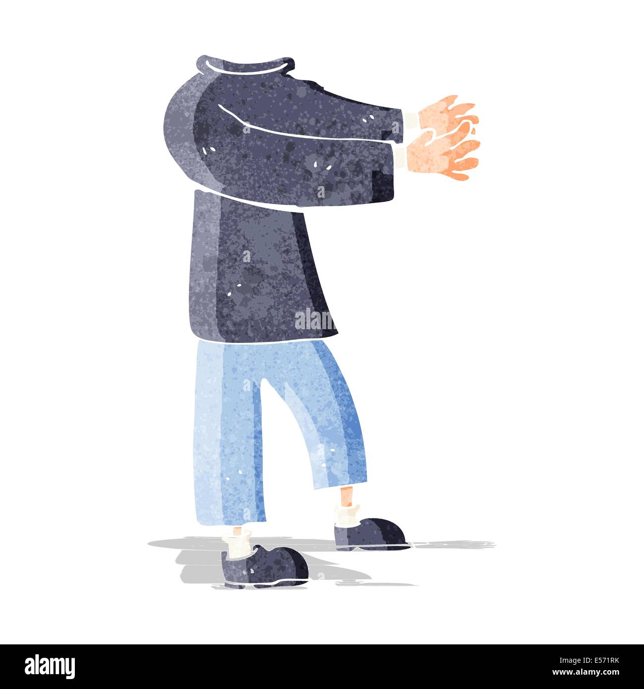 cartoon headless body (mix and match cartoons or add own photo Stock ...