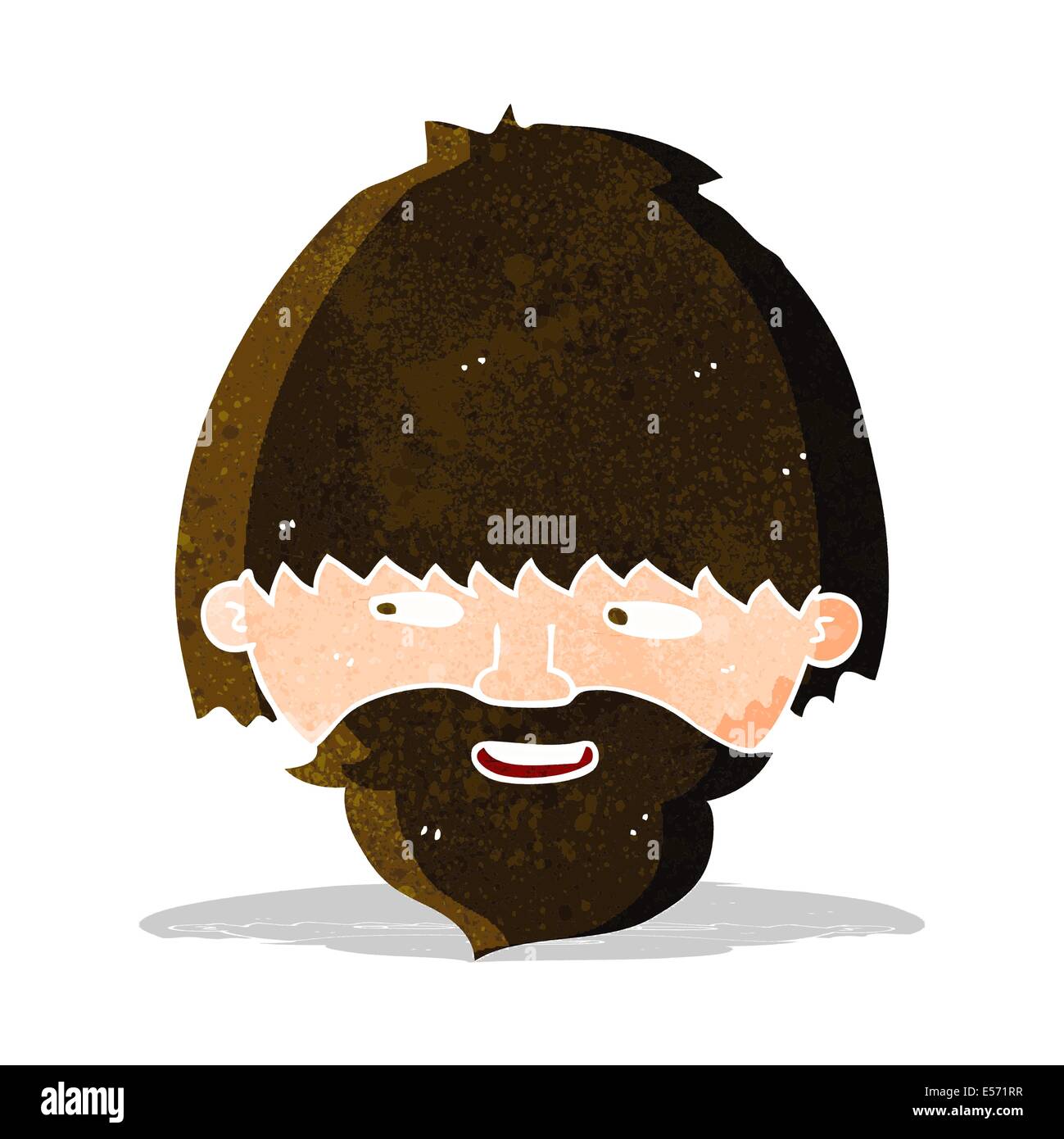 cartoon bearded man Stock Vector Image & Art - Alamy