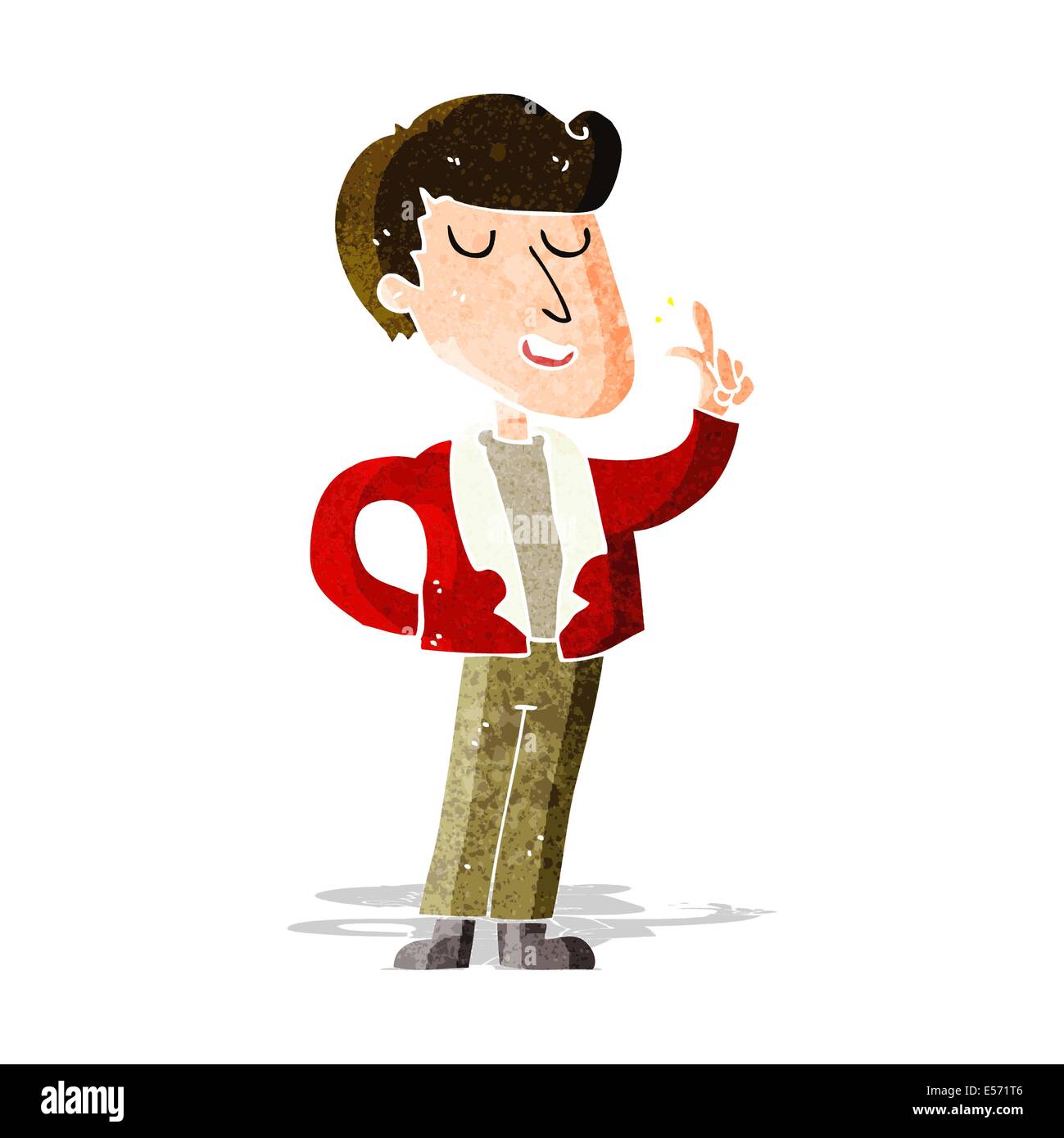 cartoon cool guy snapping fingers Stock Vector Image & Art - Alamy