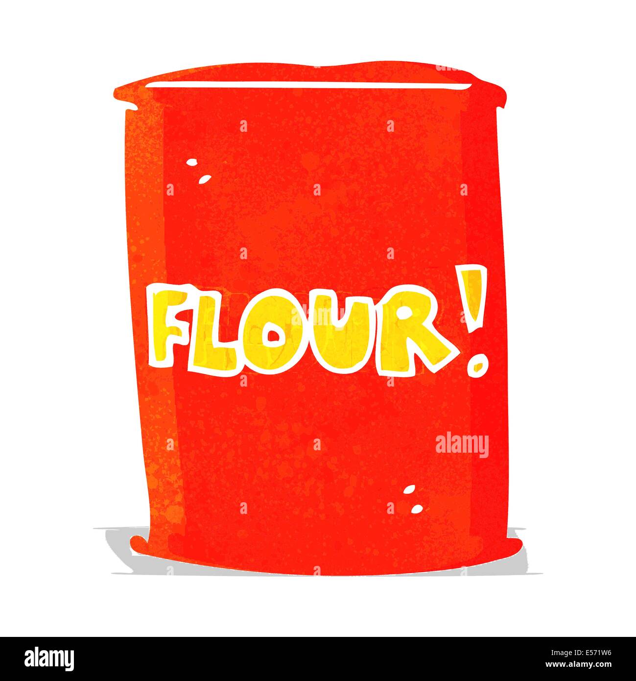 cartoon bag of flour Stock Vector Image & Art - Alamy