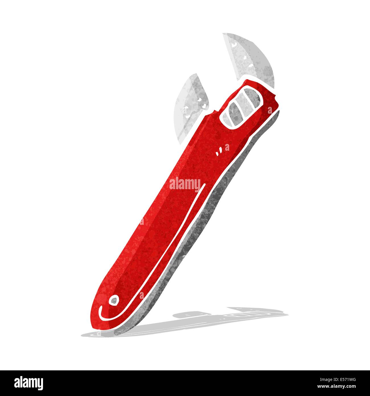 Cartoon adjustable spanner Stock Vector Images - Alamy