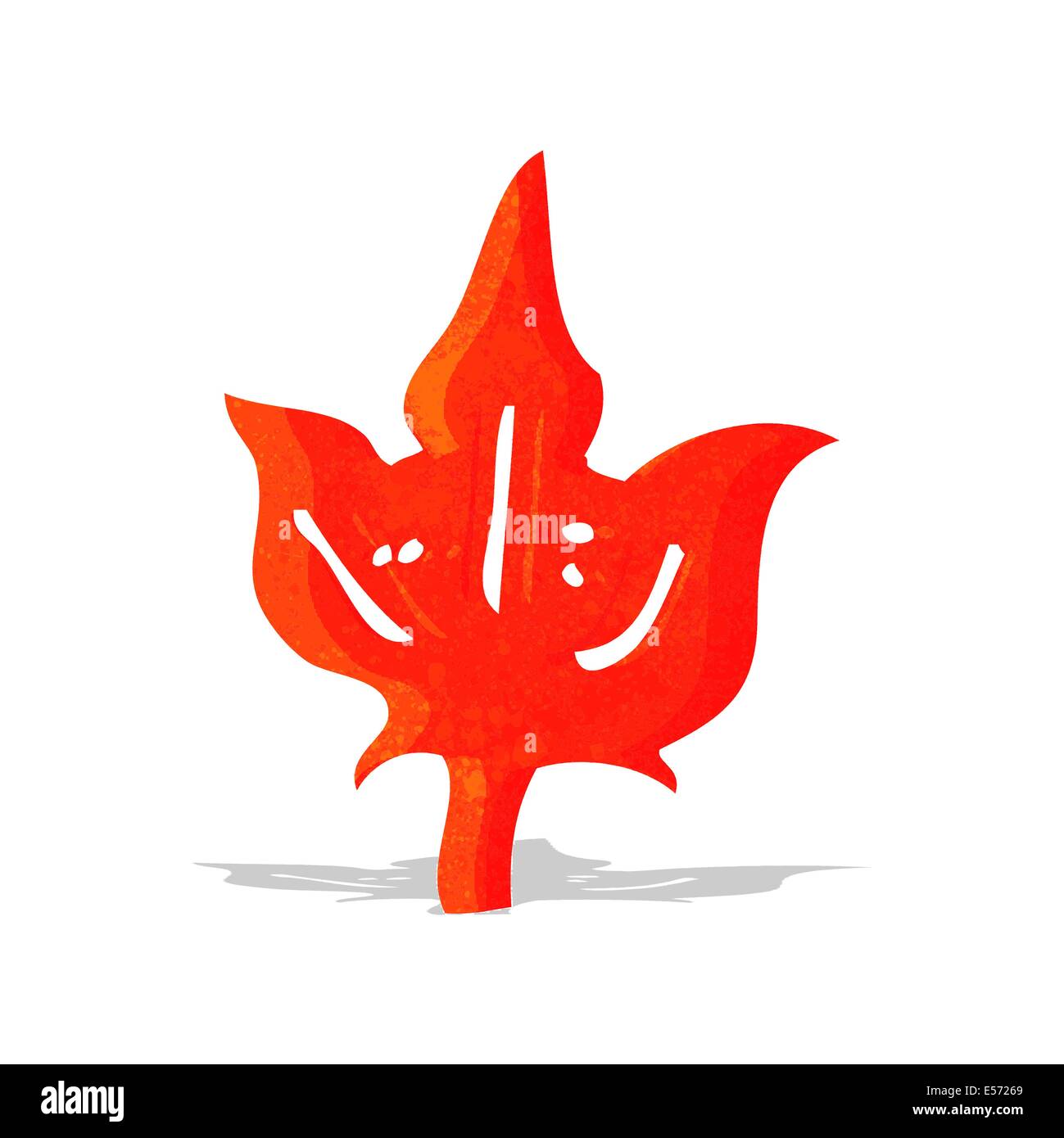 cartoon leaf symbol Stock Vector Image & Art - Alamy