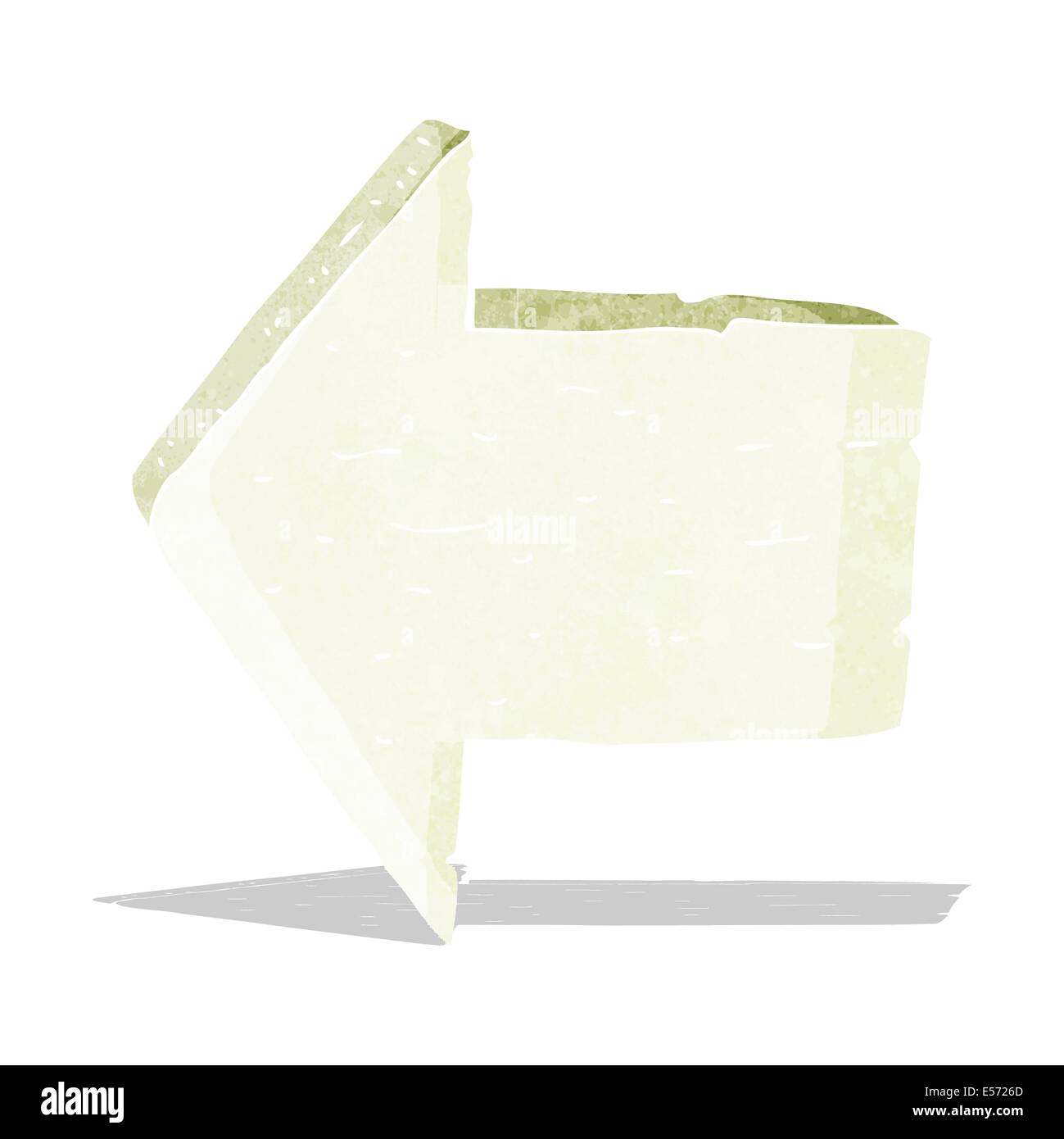 cartoon wooden arrow sign Stock Vector Image & Art - Alamy