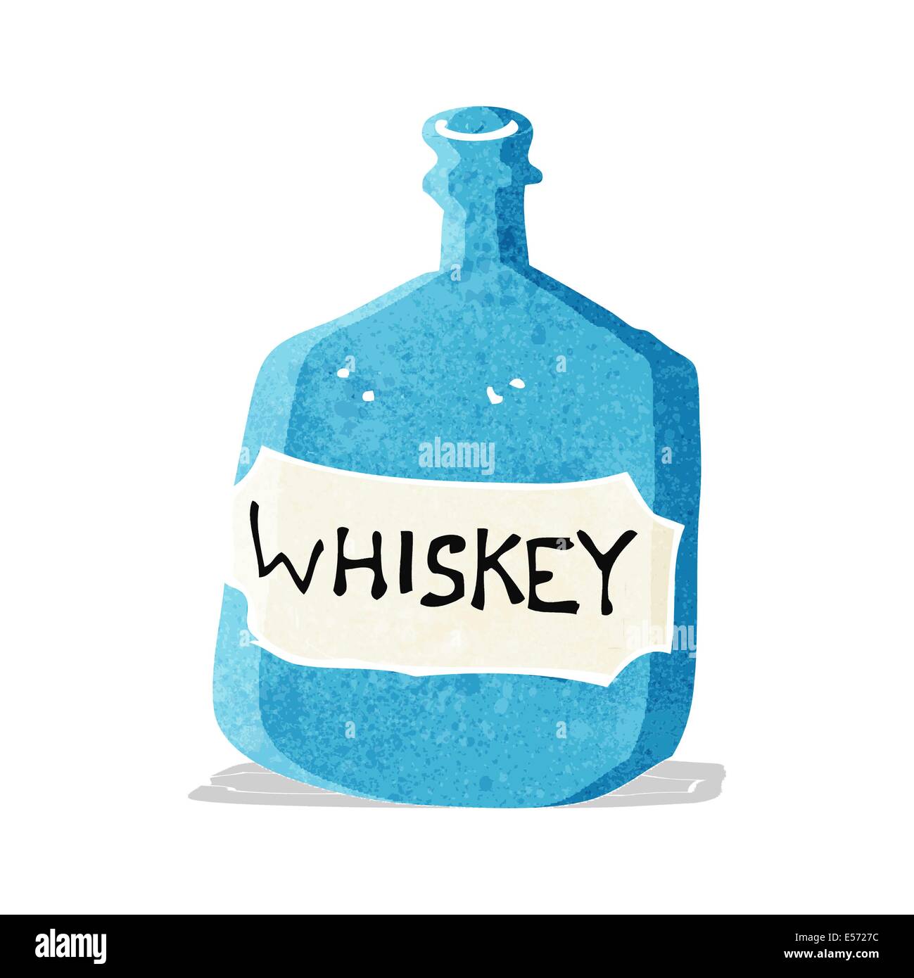cartoon old whiskey bottle Stock Vector Image & Art - Alamy