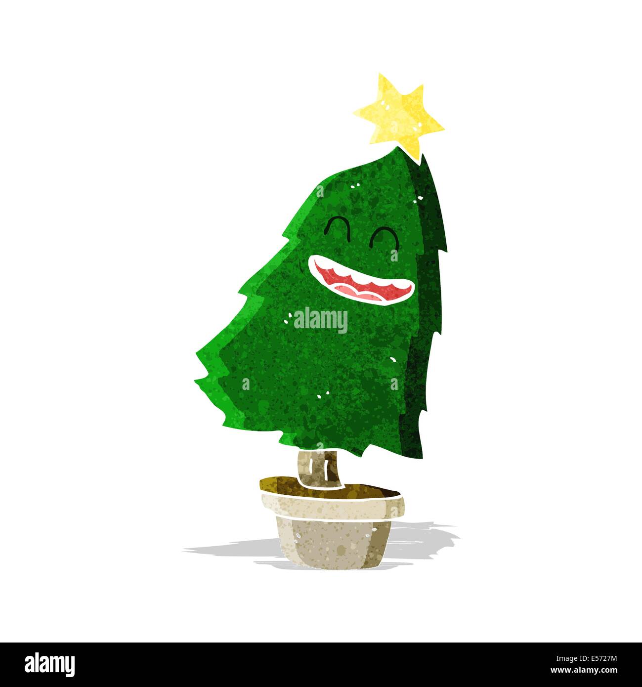 cartoon dancing christmas tree Stock Vector Image & Art - Alamy