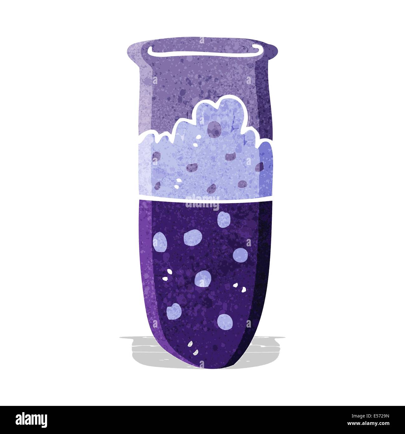 Cartoon test tube Cut Out Stock Images & Pictures - Alamy