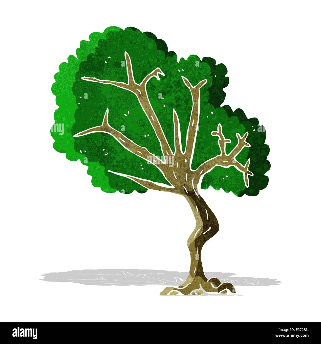 Crazy tree Stock Vector Images - Alamy