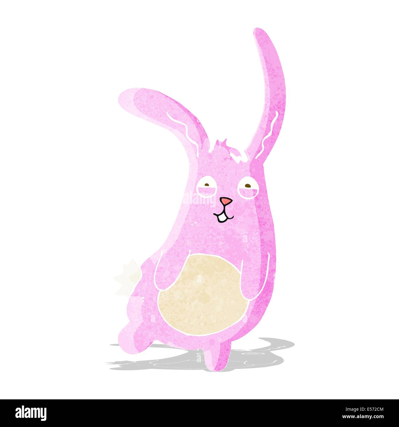 funny cartoon rabbit Stock Vector Image & Art - Alamy