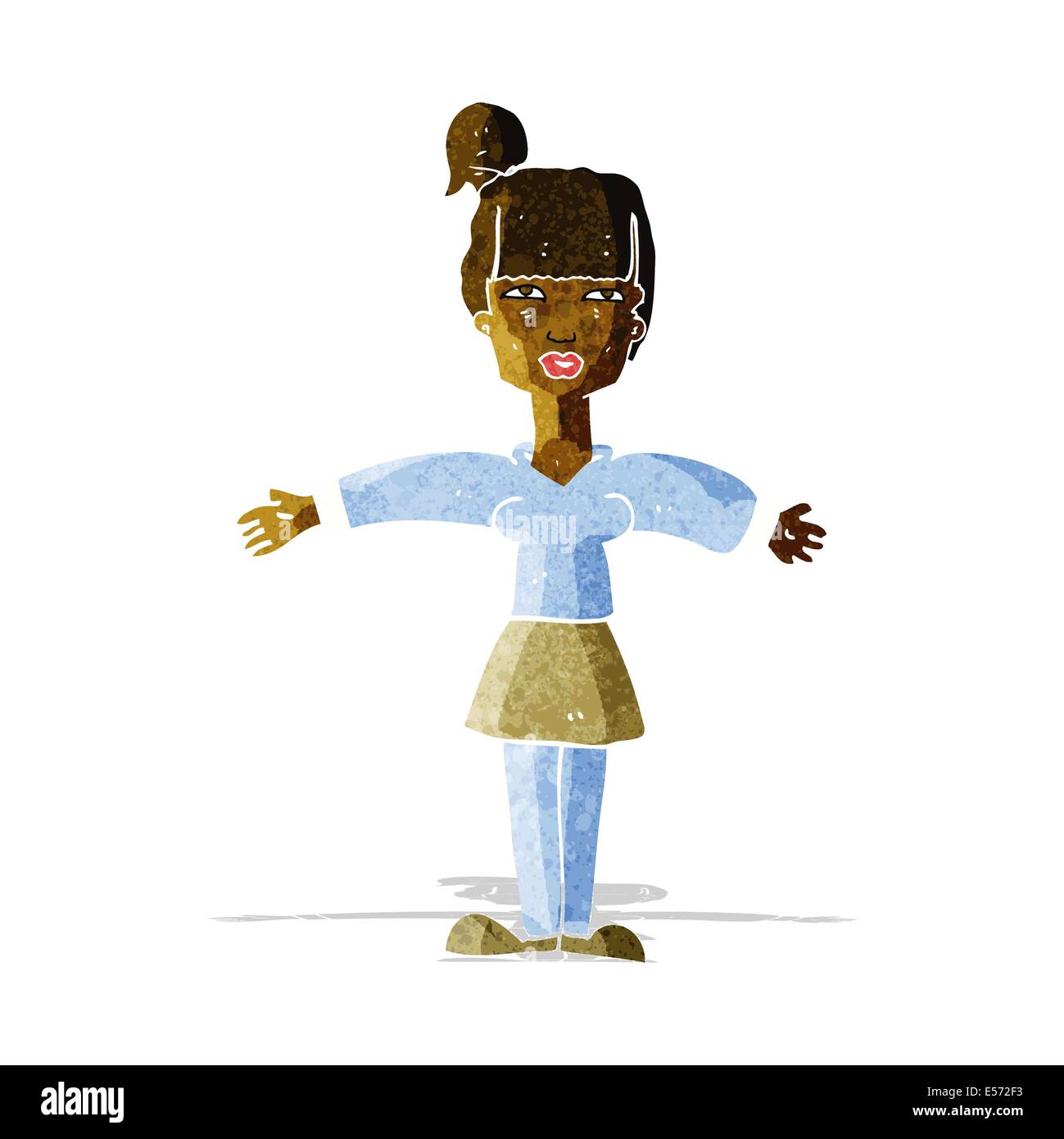 Shrugging shoulders vector hi-res stock photography and images - Alamy