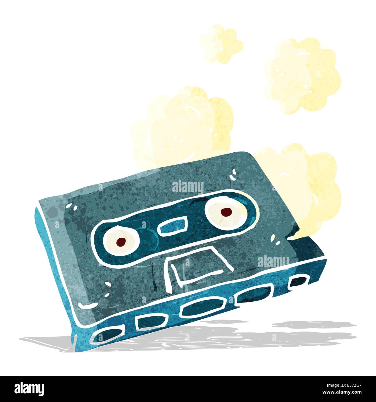 cartoon cassette tape Stock Vector Image & Art - Alamy
