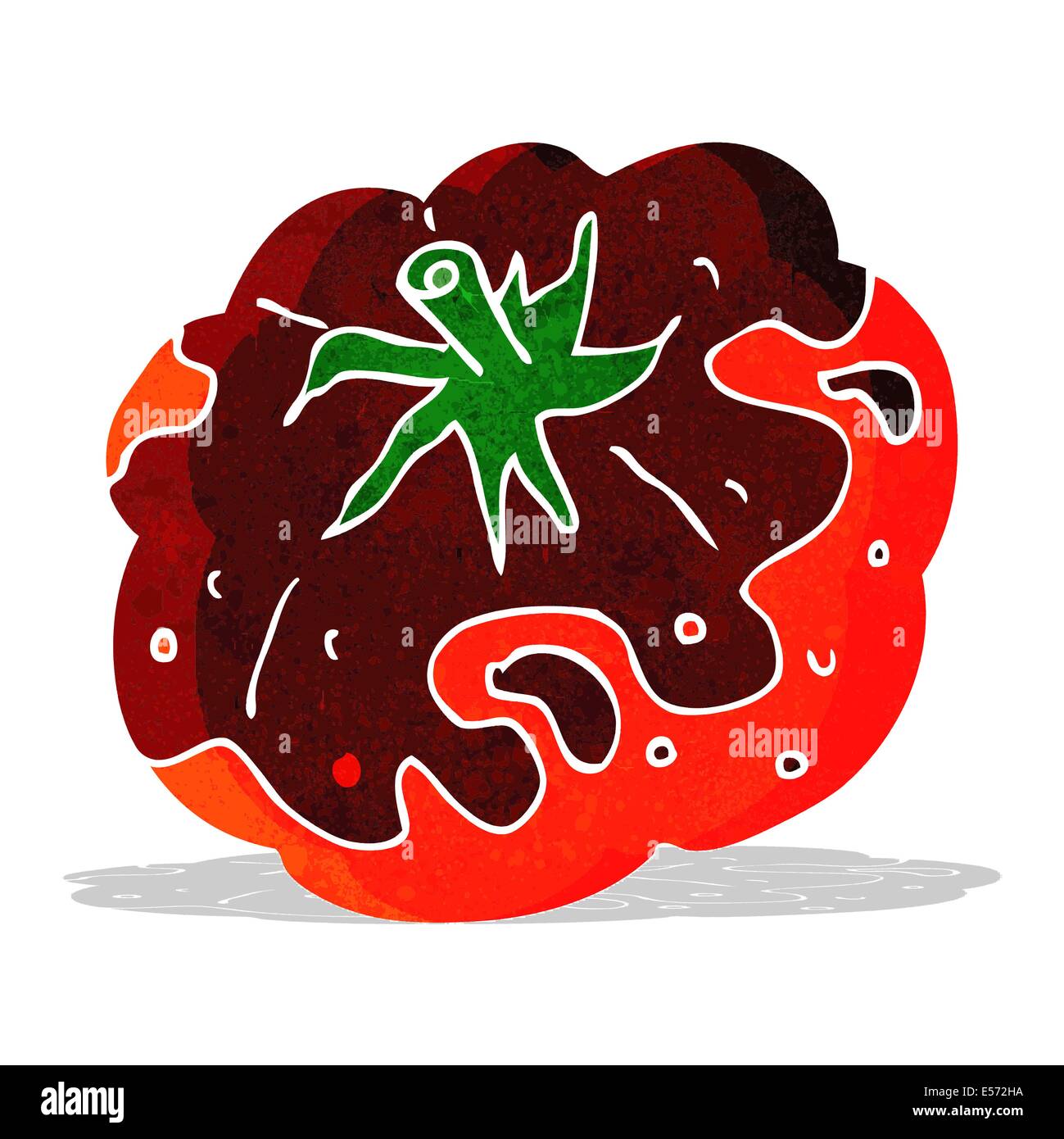 Crazy tomato cartoon Cut Out Stock Images & Pictures - Alamy