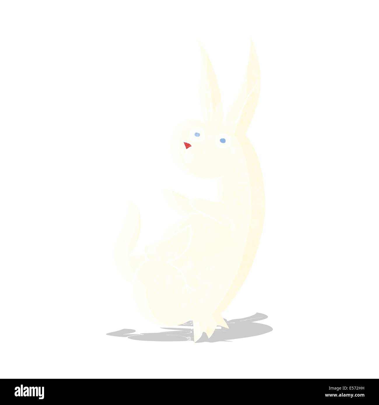 cute cartoon rabbit Stock Vector Image & Art - Alamy