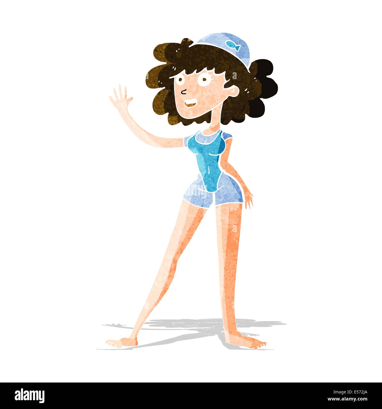 Retired Women In Pools Cartoons