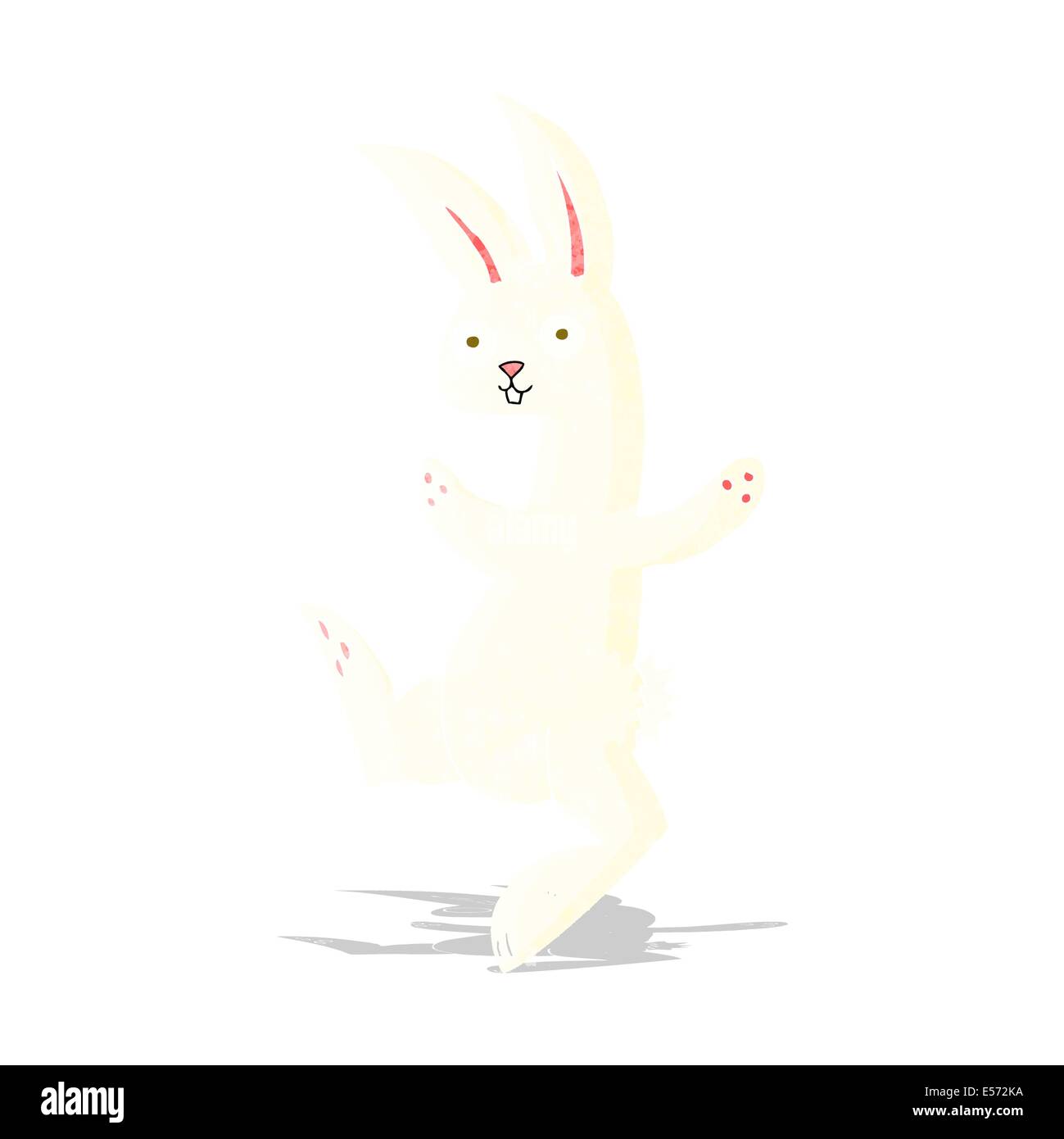Dancing rabbit cartoon Cut Out Stock Images & Pictures - Alamy