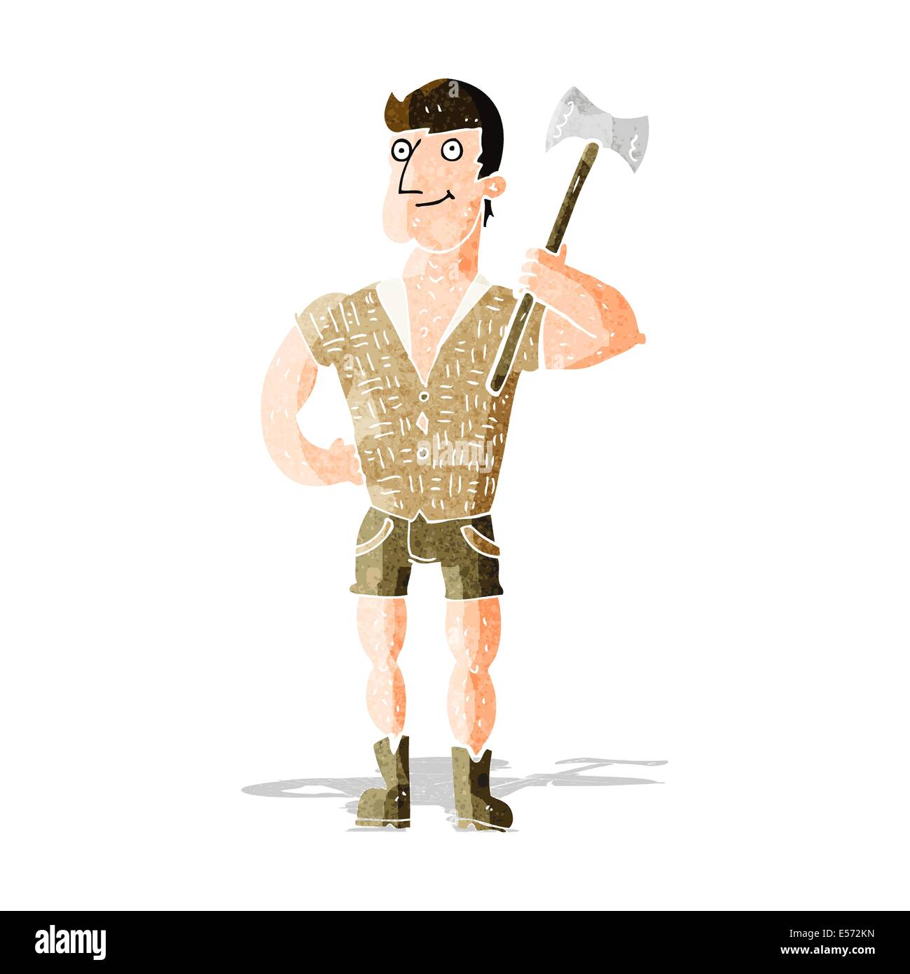 Funny lumberjack Cut Out Stock Images & Pictures - Alamy