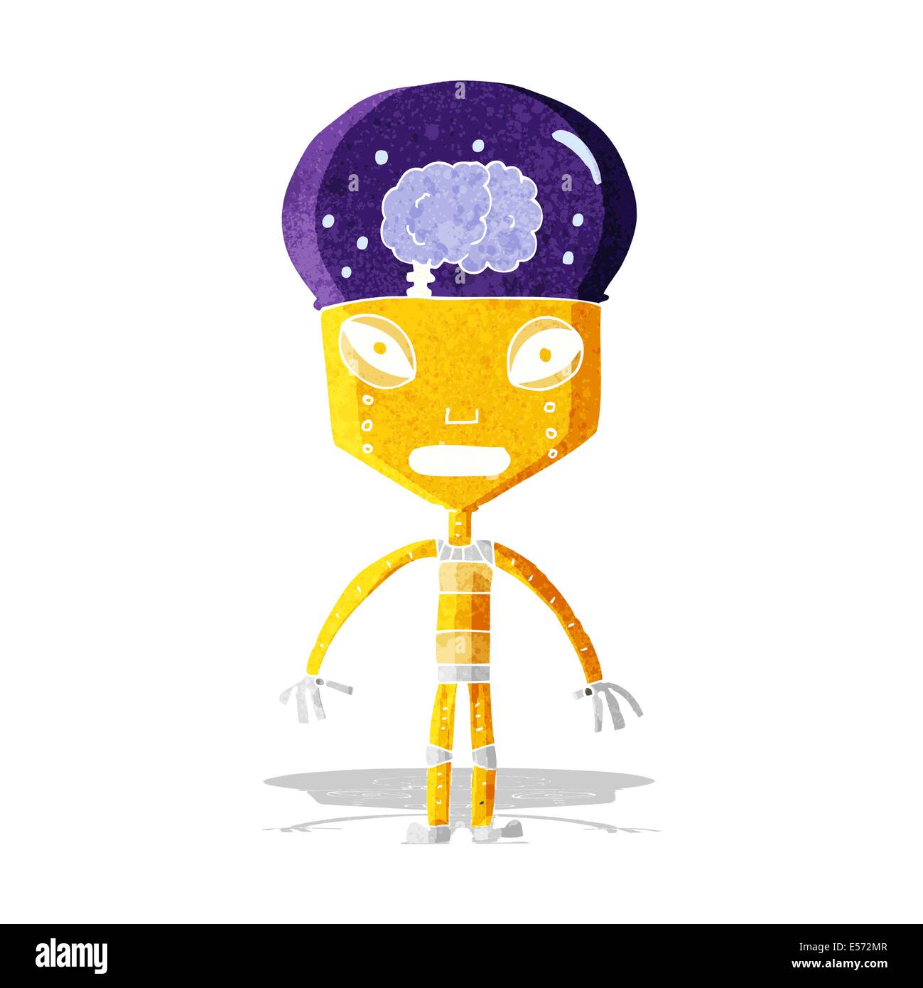 cartoon weird robot Stock Vector Image & Art - Alamy