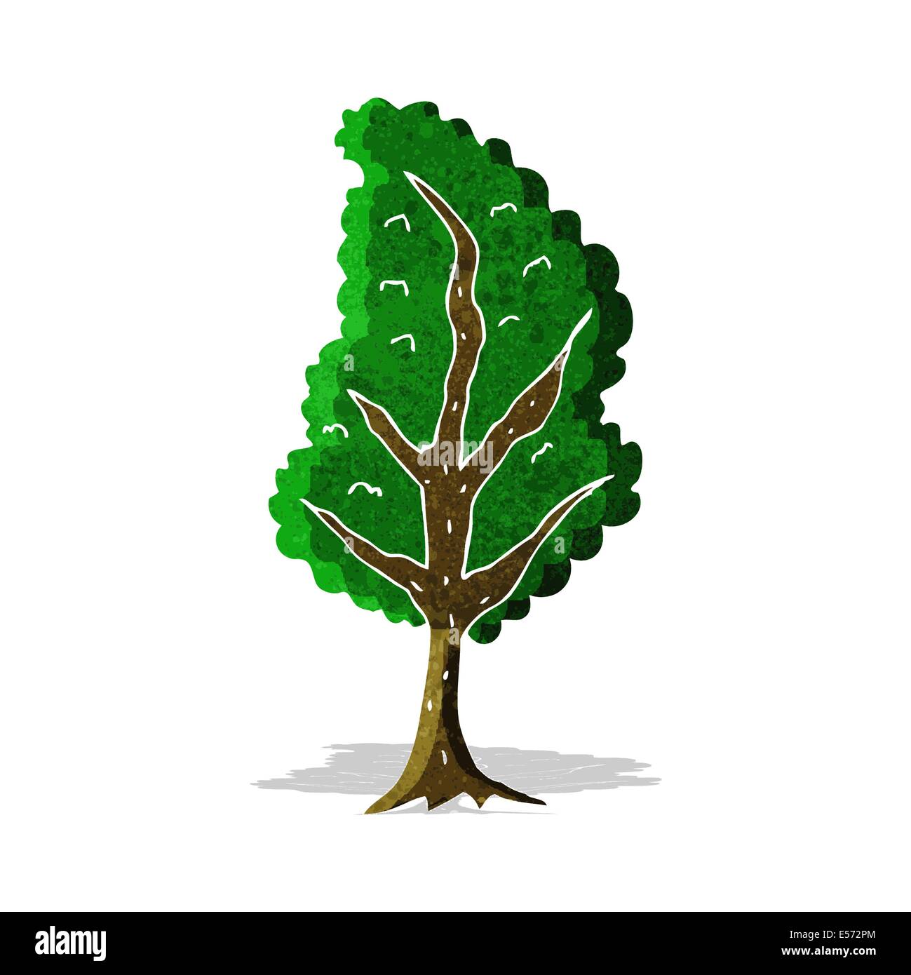 Crazy tree Stock Vector Images - Alamy