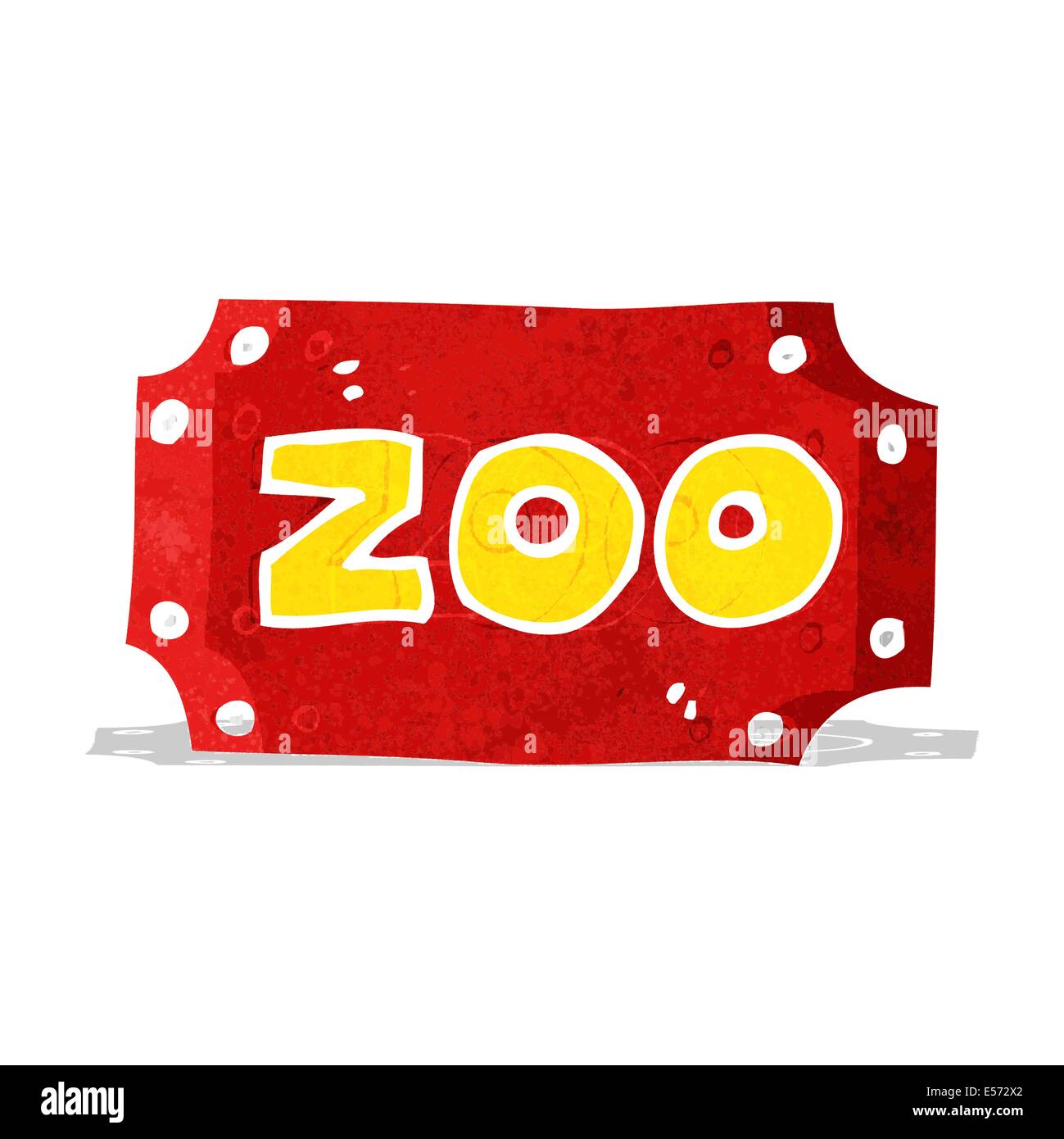 cartoon zoo sign Stock Vector Image & Art - Alamy