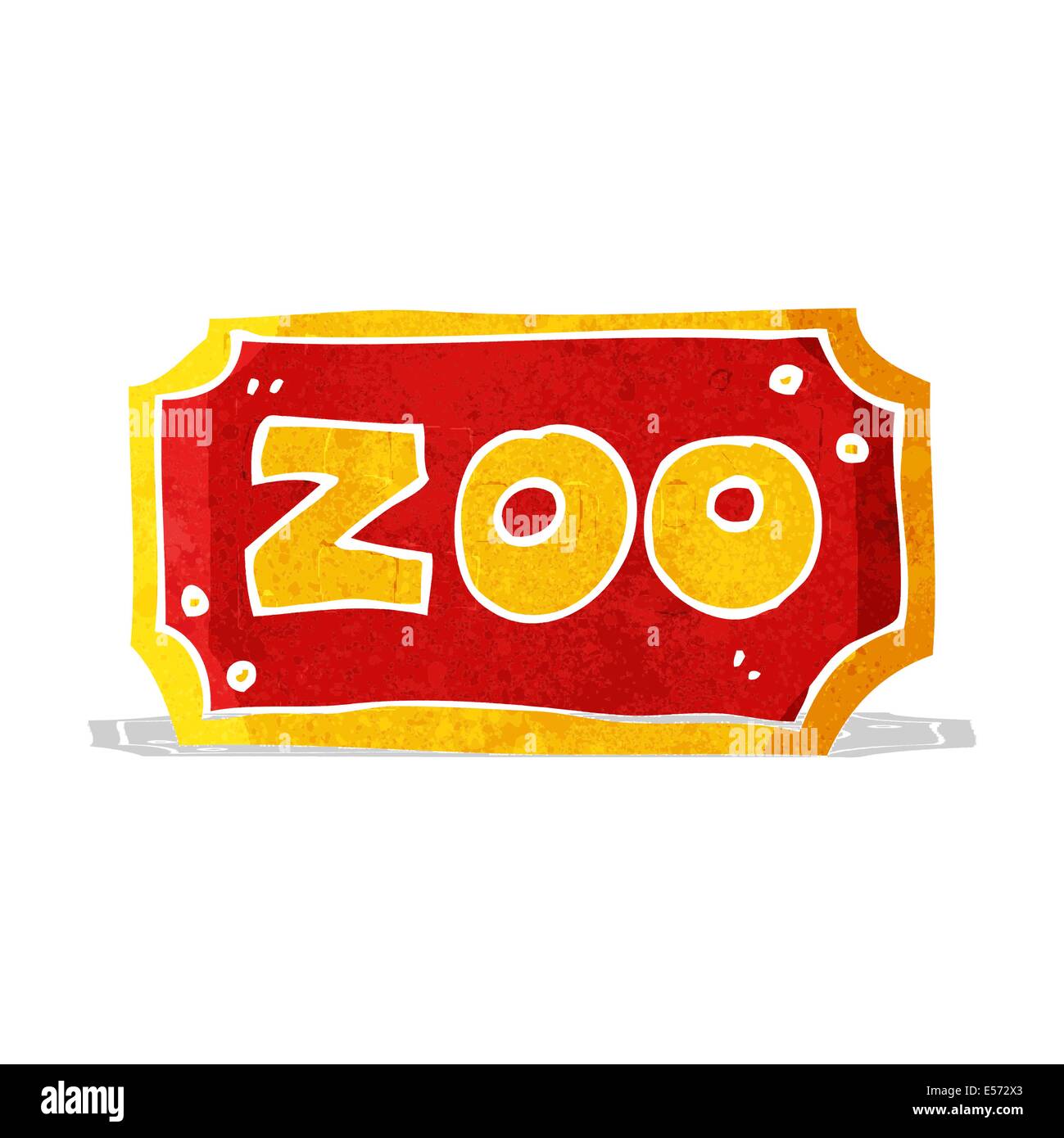 cartoon zoo sign Stock Vector Image & Art - Alamy