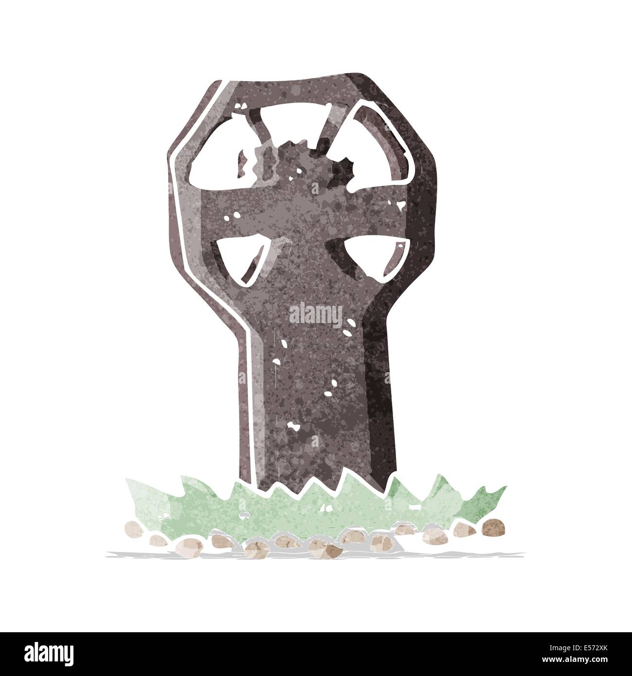 cartoon spooky grave Stock Vector Image & Art - Alamy