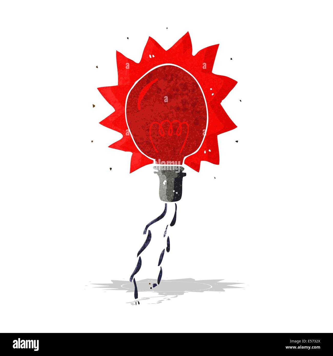 cartoon electric light bulb Stock Vector Image & Art - Alamy
