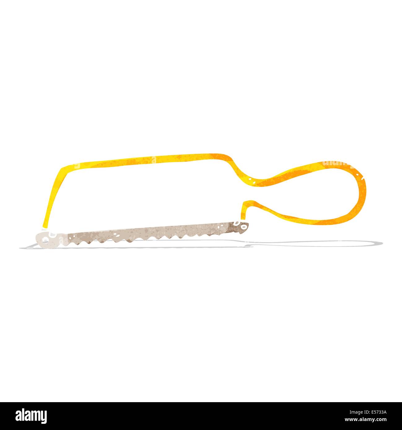 Cartoon hacksaw hi-res stock photography and images - Alamy