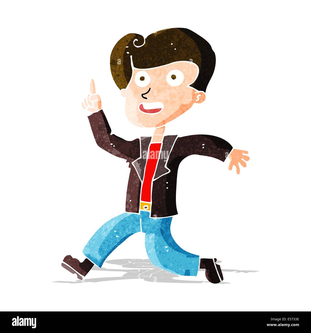 cartoon man with great idea Stock Vector Image & Art - Alamy