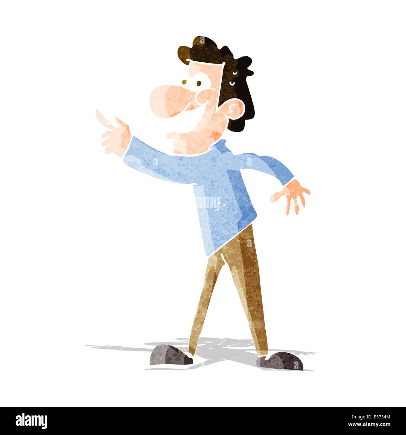 cartoon man pointing and laughing Stock Vector Image & Art - Alamy