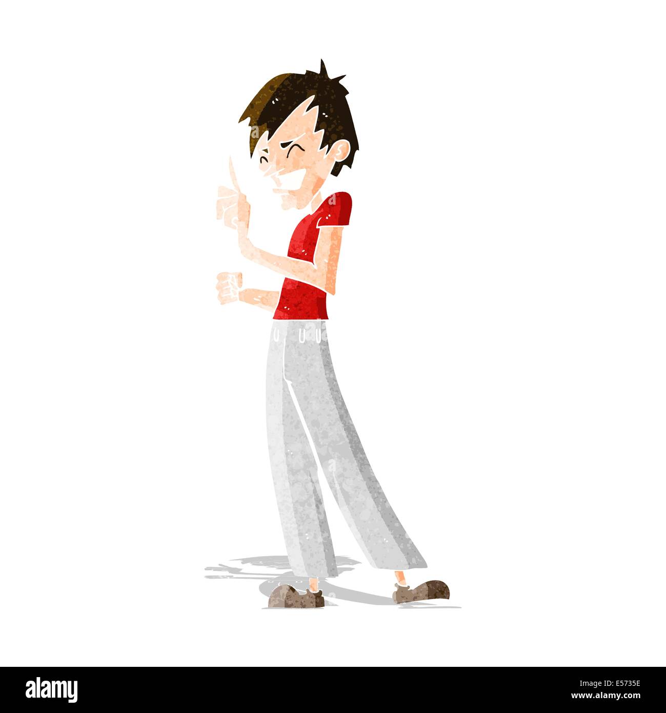 cartoon angry man arguing Stock Vector Image & Art - Alamy