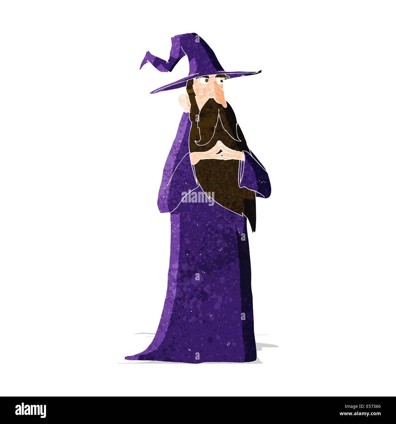 cartoon old wizard Stock Vector Image & Art - Alamy