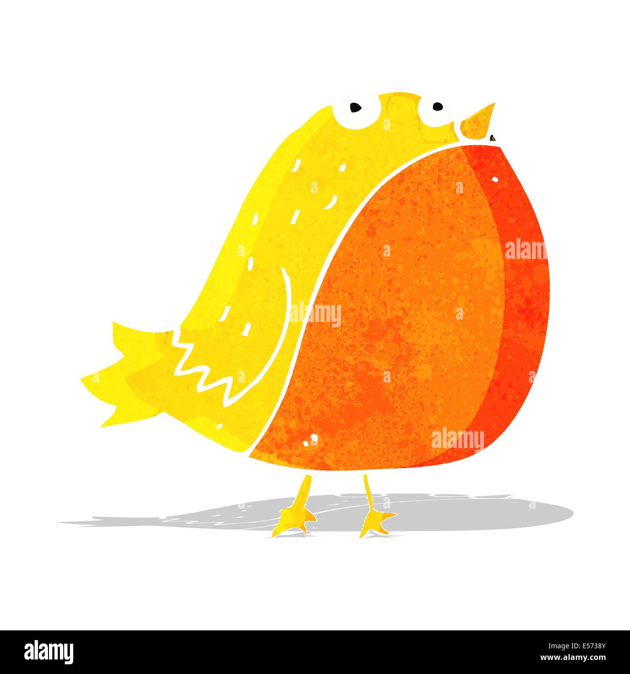 cartoon fat bird Stock Vector Image & Art - Alamy