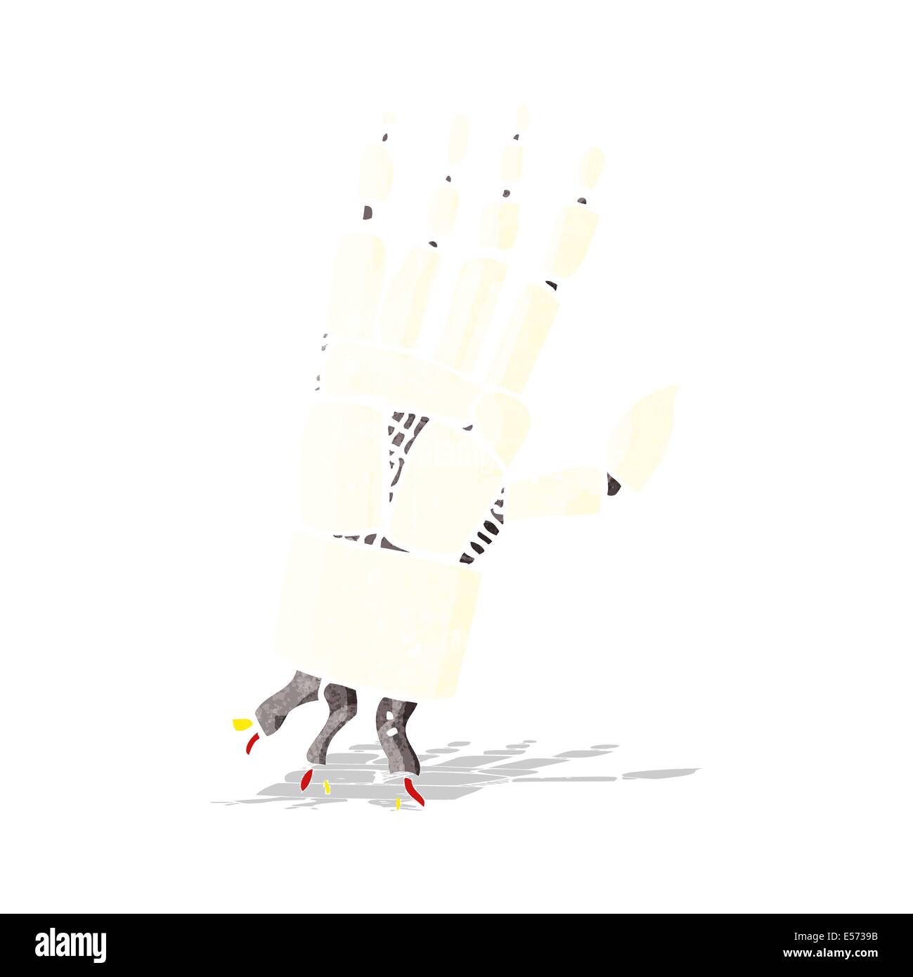 cartoon robot hand Stock Vector Image & Art - Alamy