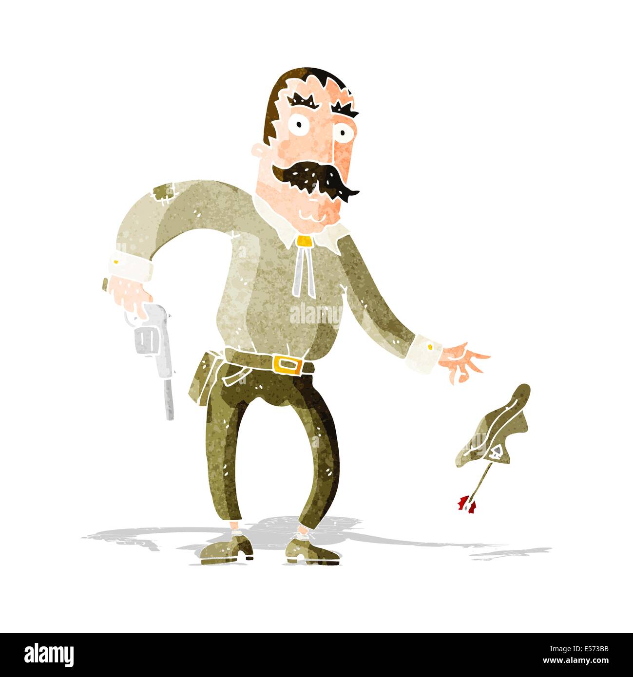 cartoon wild west cowboy Stock Vector Image & Art - Alamy