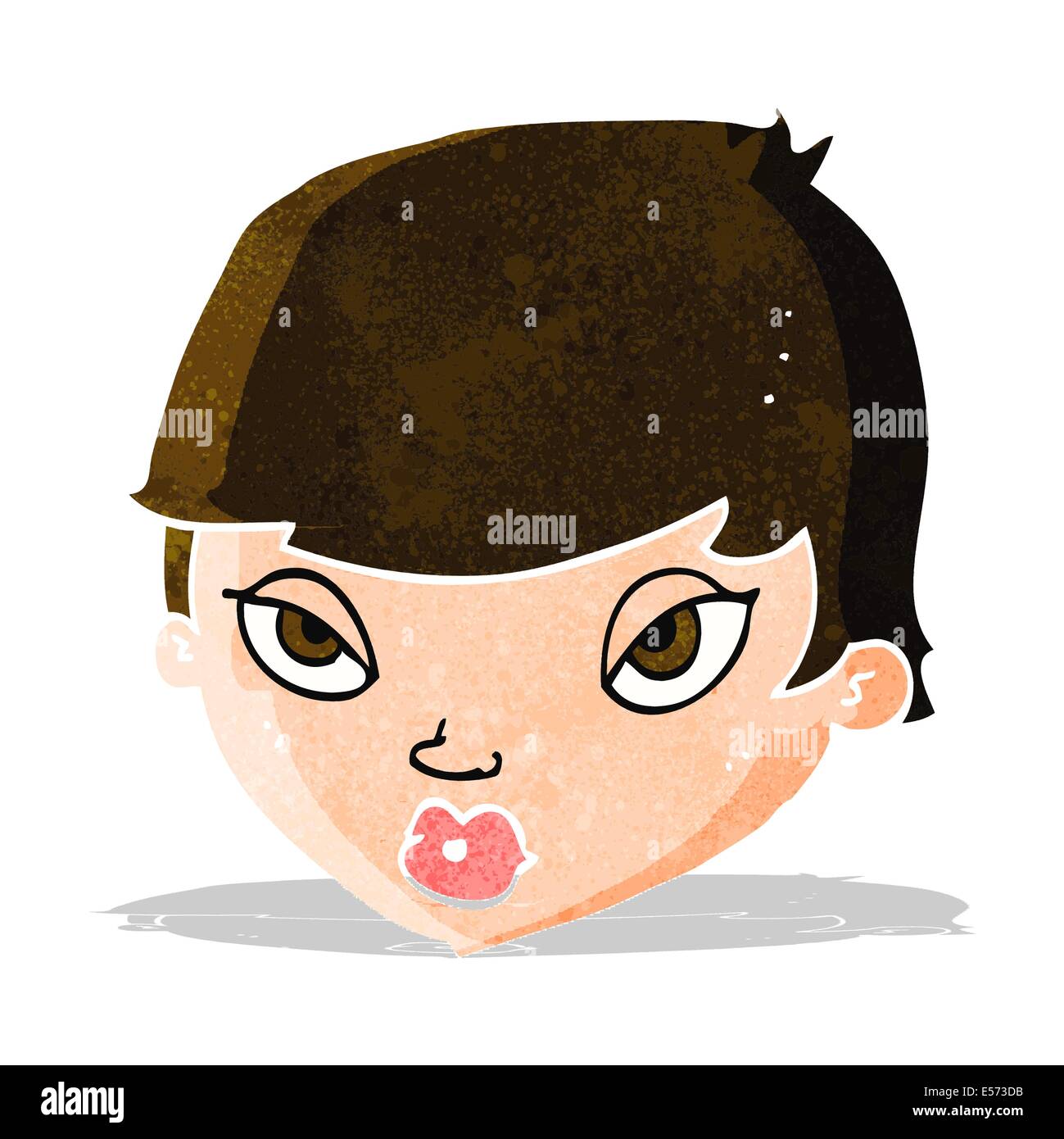 Pout cartoon Cut Out Stock Images & Pictures - Alamy