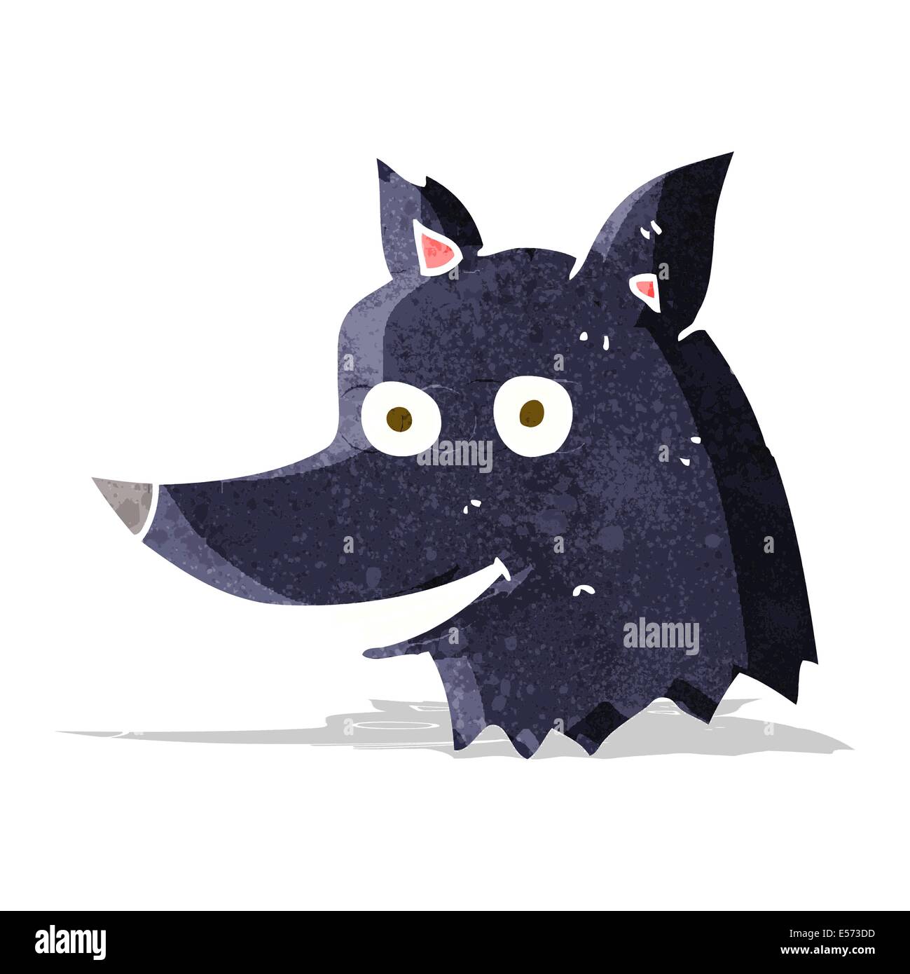 cartoon wolf head Stock Vector Image & Art - Alamy