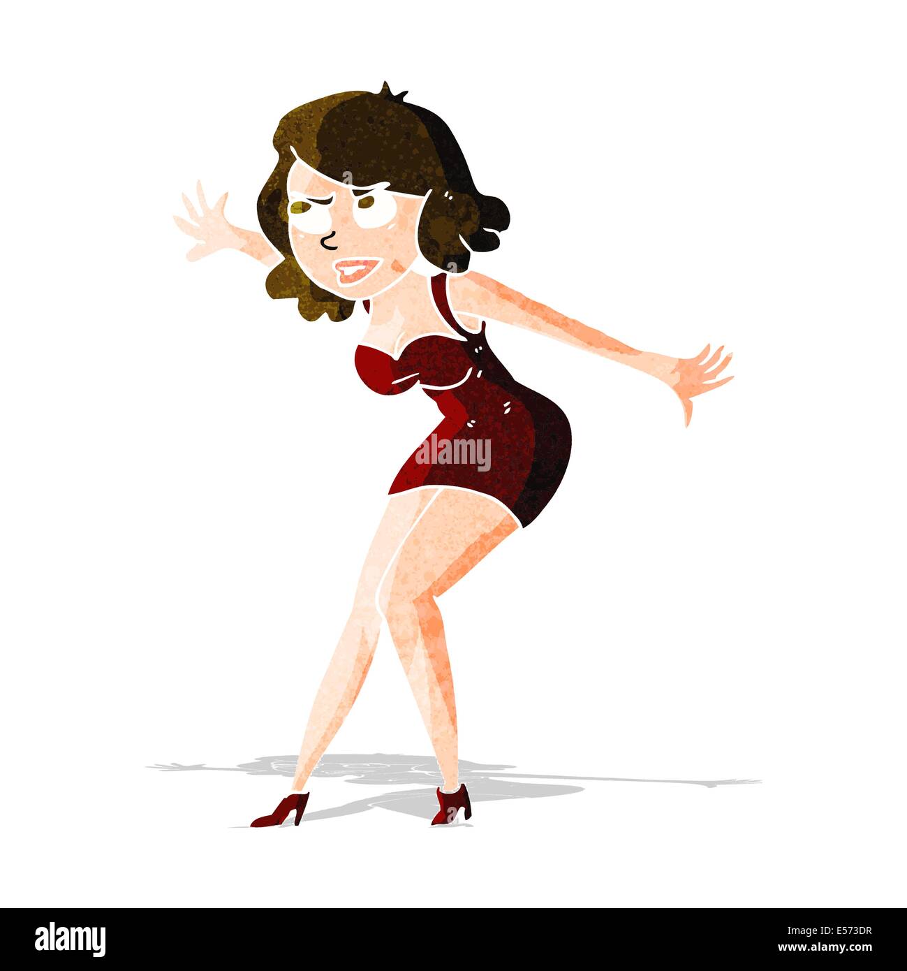 cartoon female spy Stock Vector Image & Art - Alamy