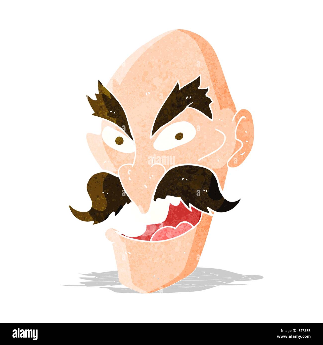 Cartoon evil old man face hi-res stock photography and images - Alamy