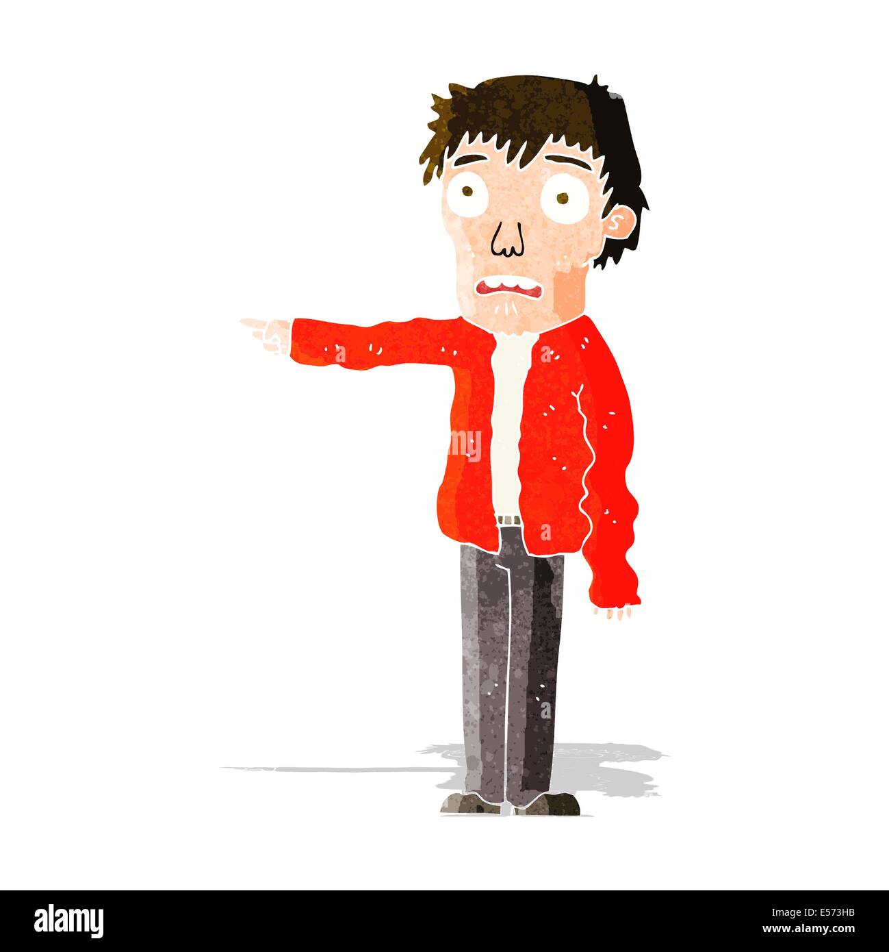 Cartoon terrified man pointing hi-res stock photography and images - Alamy Cartoon terrified man pointing hi-res stock photography and images - Alamy
