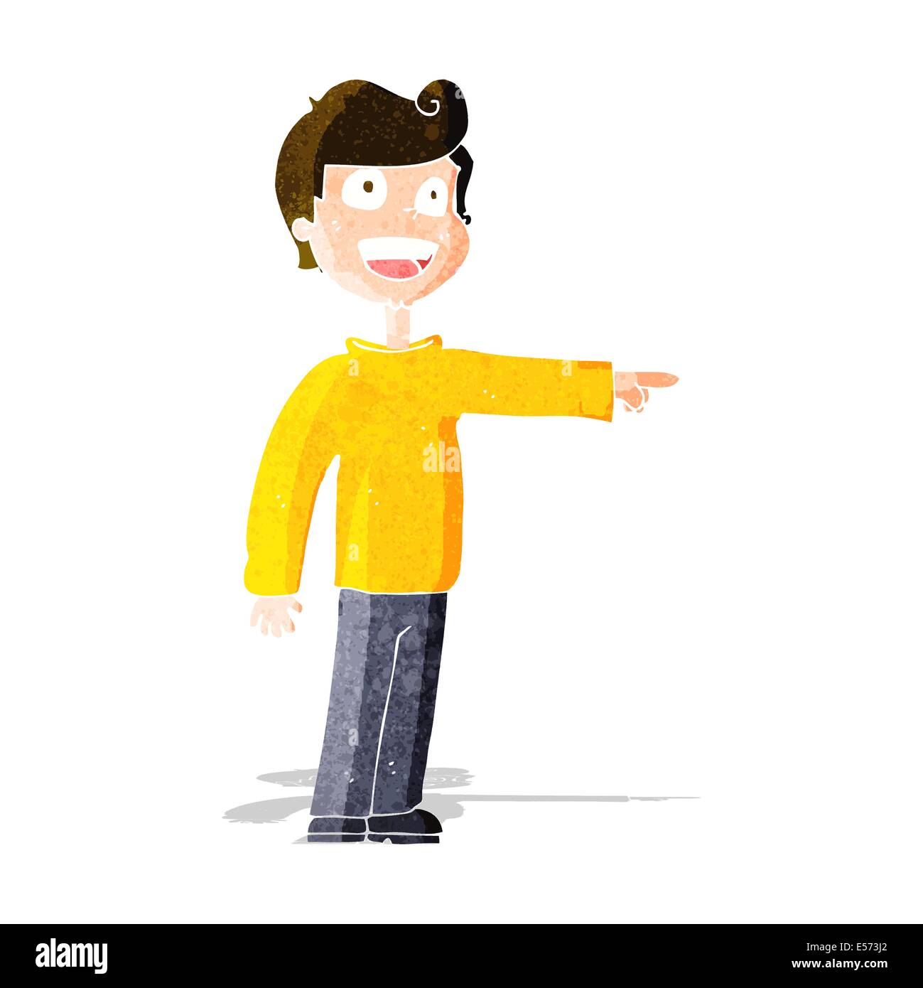 cartoon man pointing and laughing Stock Vector Image & Art - Alamy