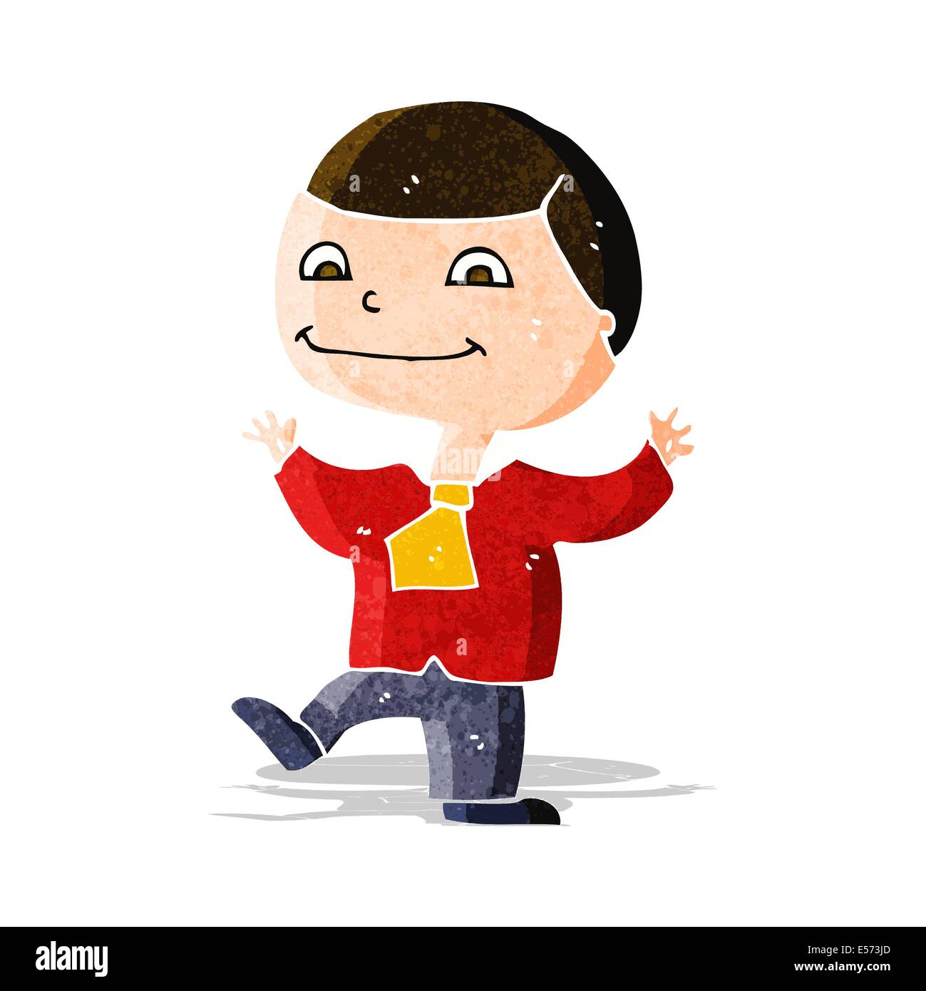 cartoon happy boy Stock Vector Image & Art - Alamy