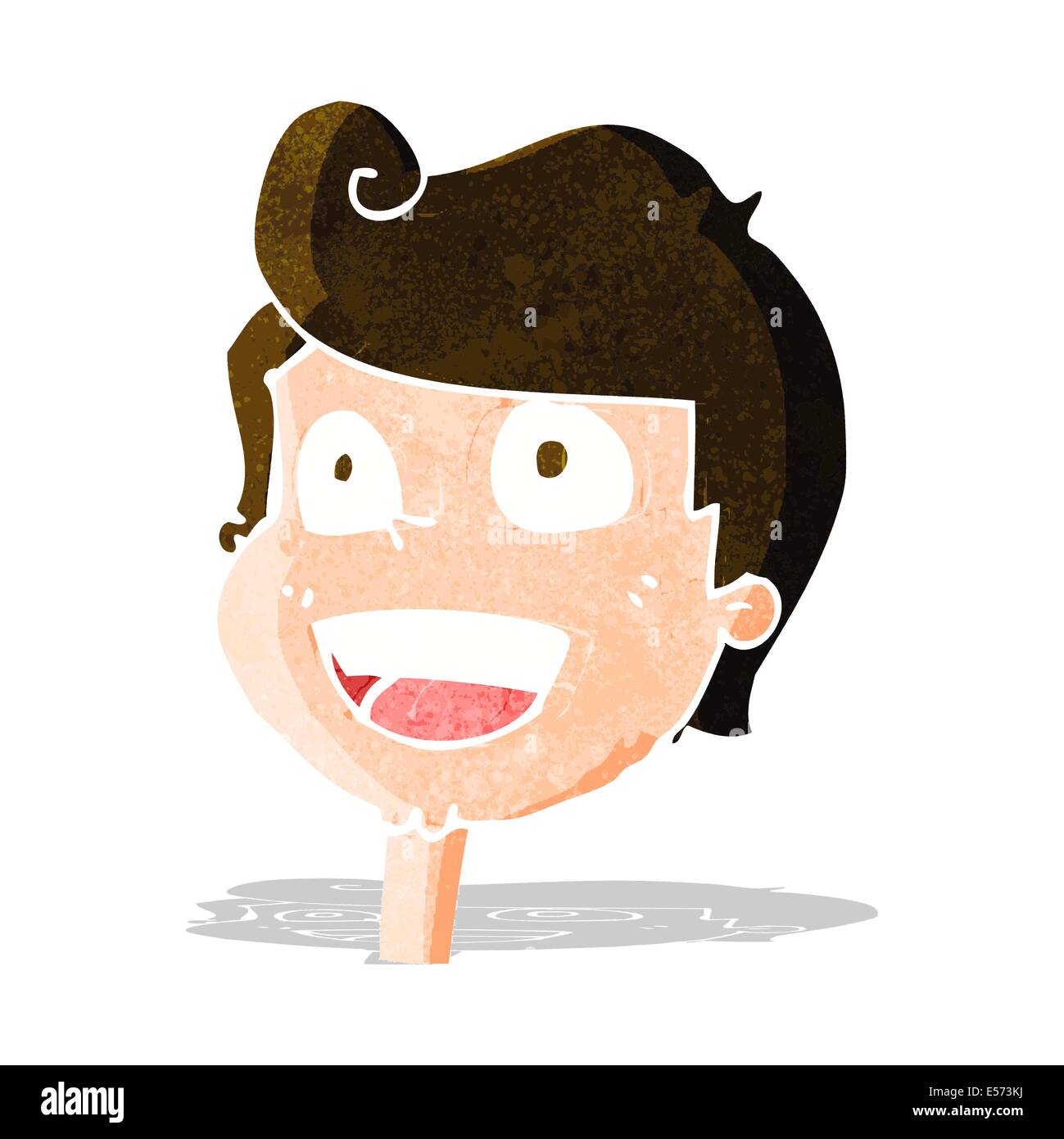 cartoon happy face Stock Vector Image & Art - Alamy