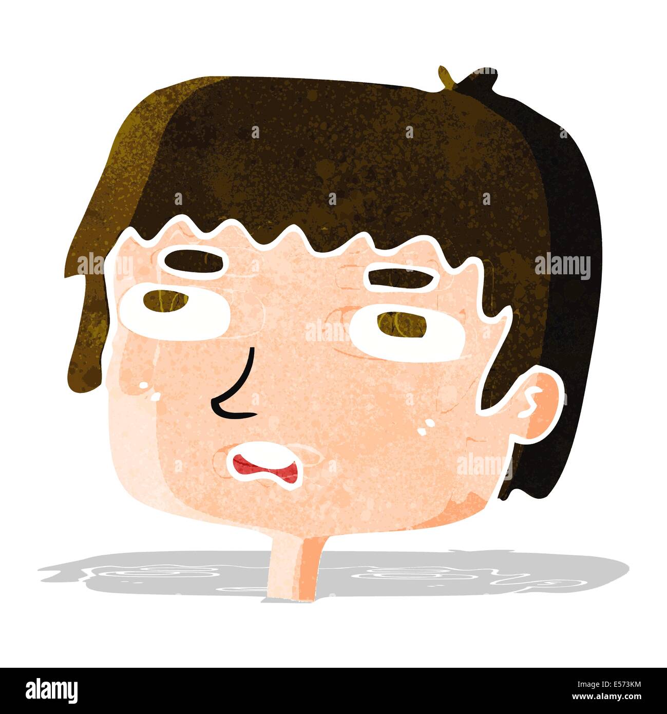 cartoon unhappy face Stock Vector Image & Art - Alamy