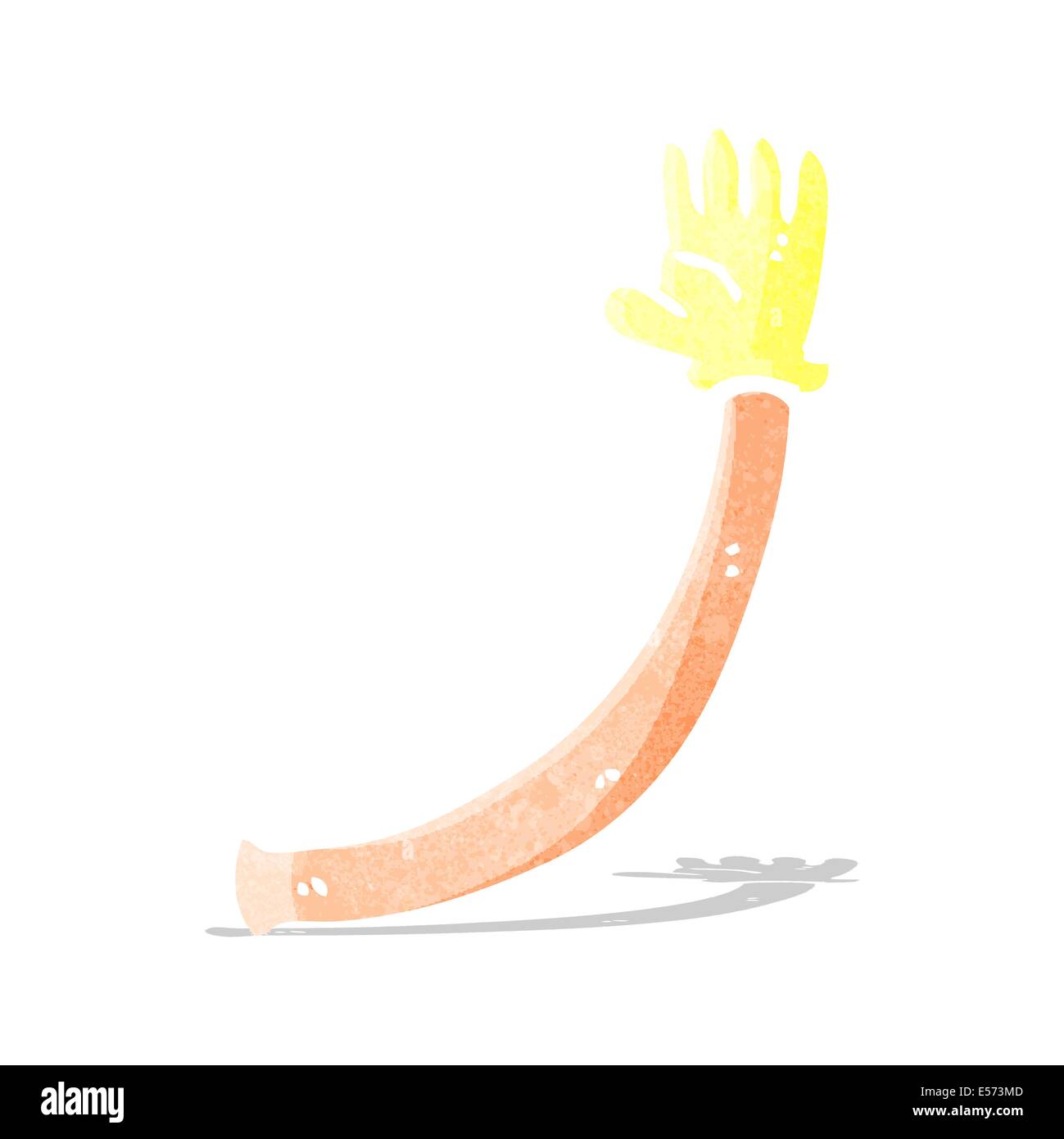 Cartoon arm rubber glove hi-res stock photography and images - Alamy
