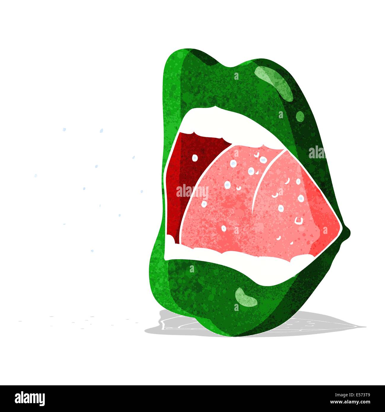 Cartoon sneezing mouth hi-res stock photography and images - Alamy