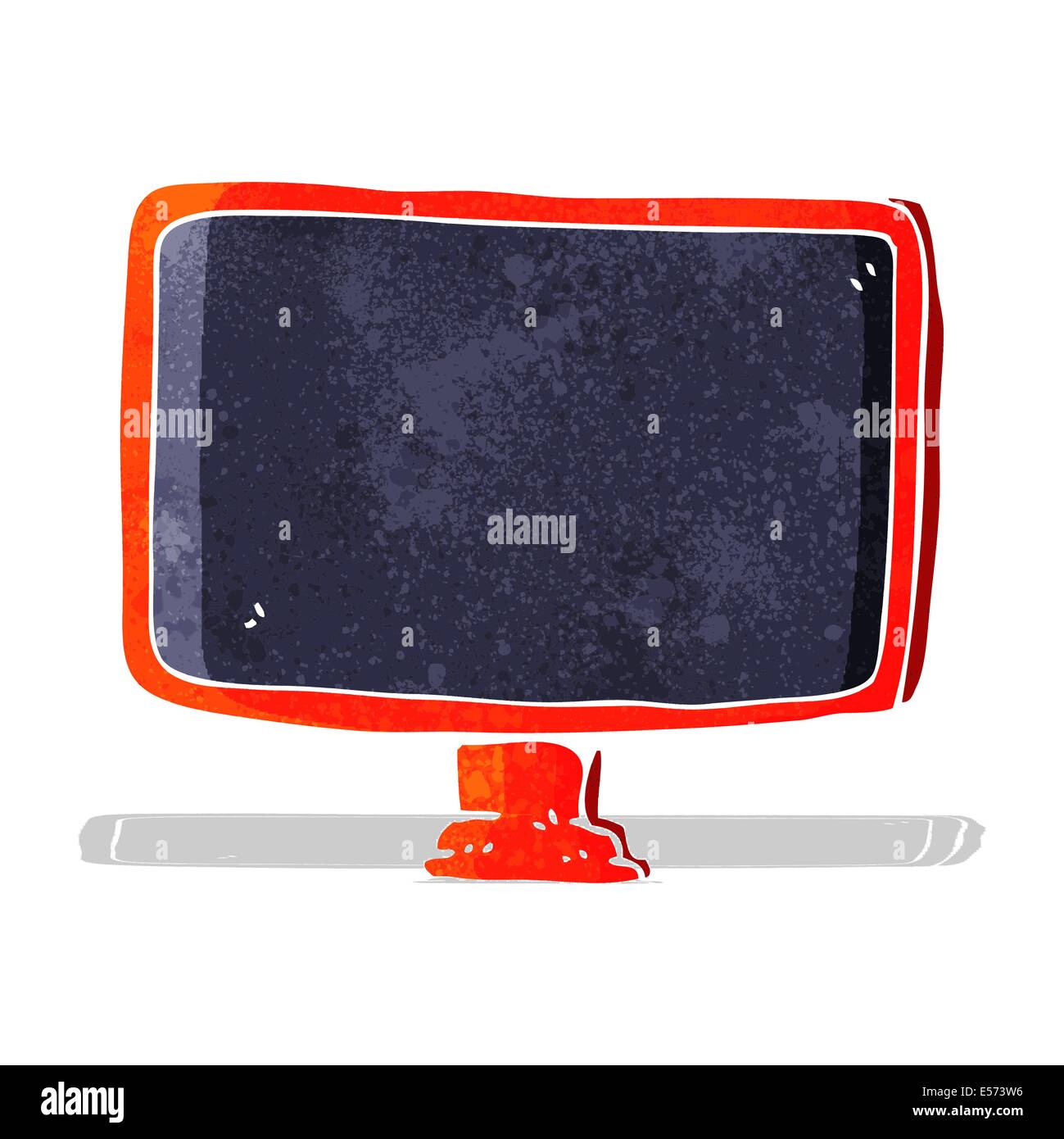 cartoon computer screen Stock Vector Image & Art - Alamy